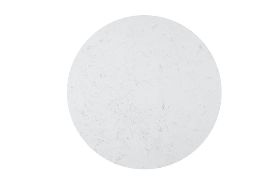 Sherry - Sherry Round Dining Table Rustic Espresso and White – Arch ...